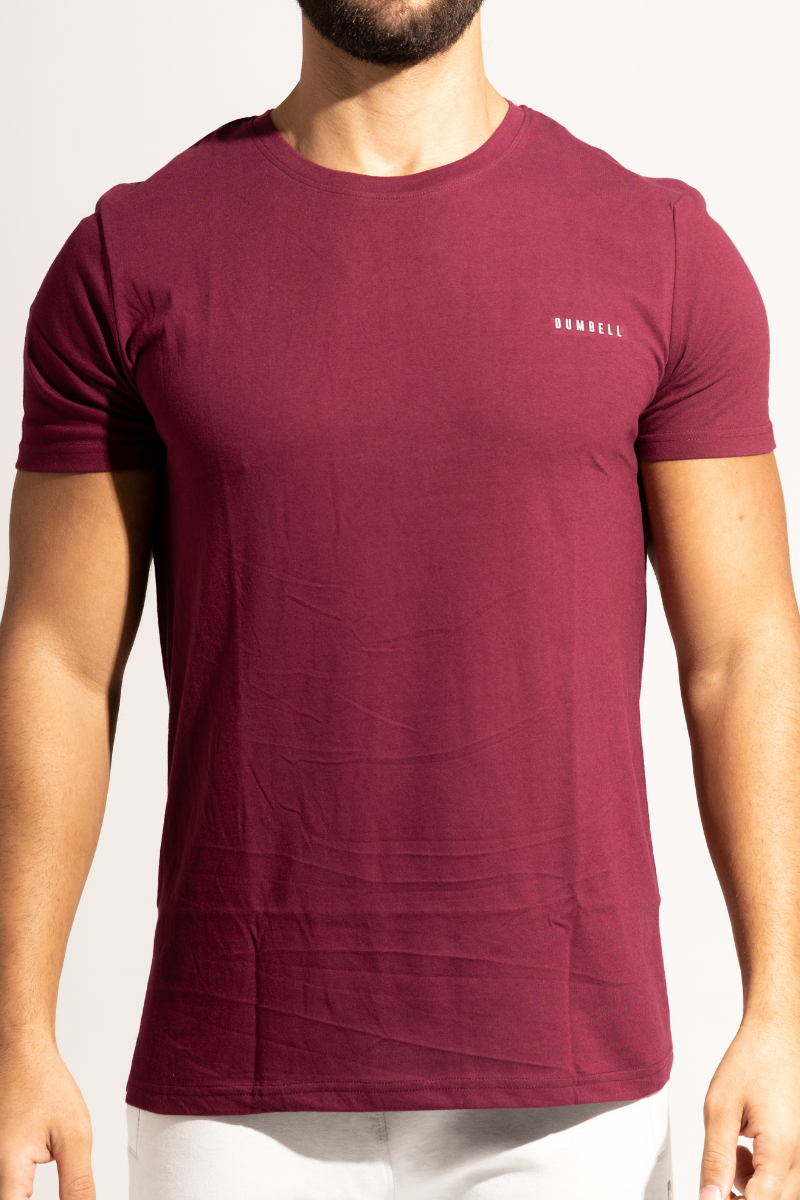 Bold Basics - Merlot Tees – Dumbell Wear